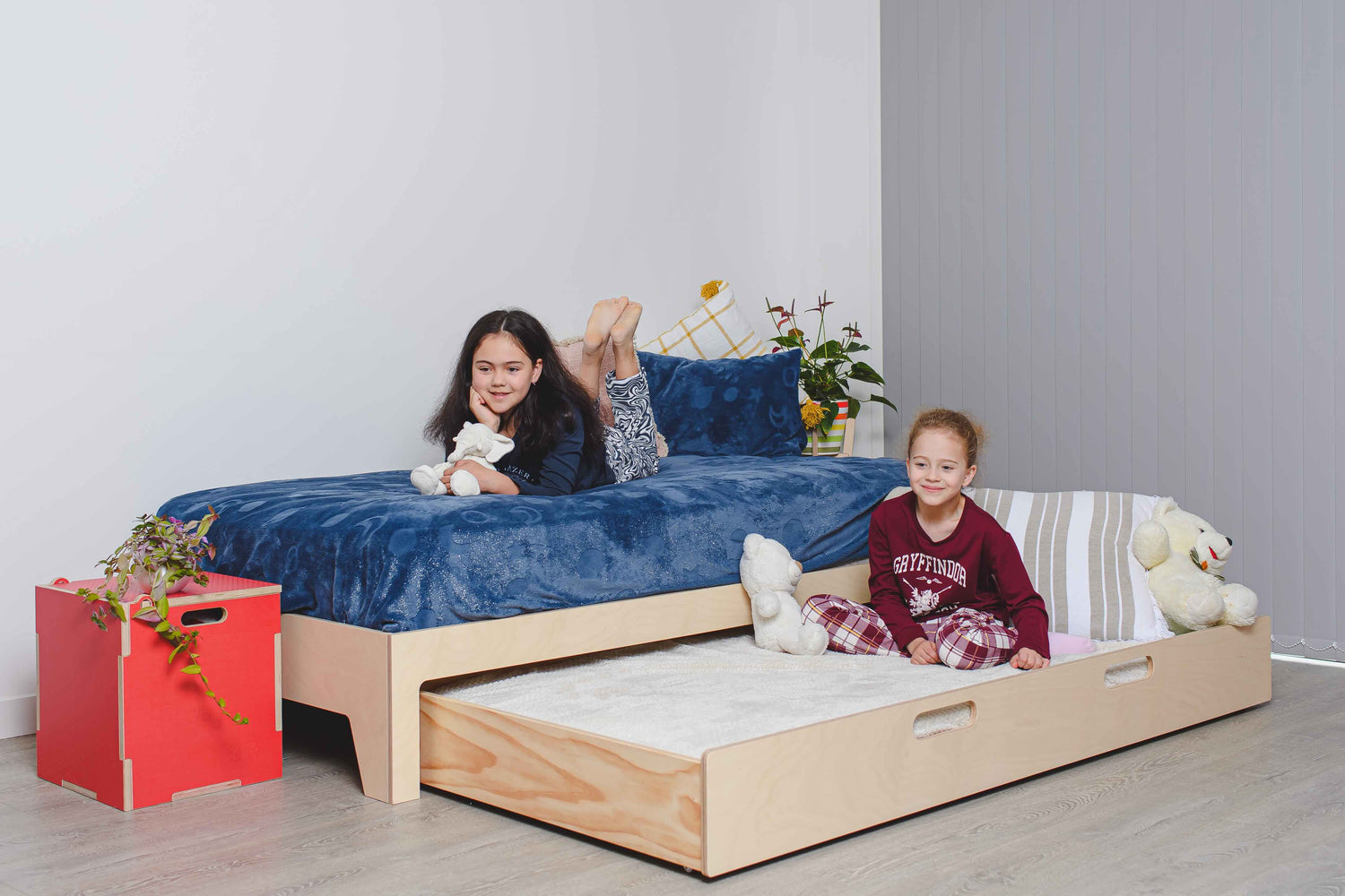 Low Level Platform Bed - NZ Made – KitSmart Furniture